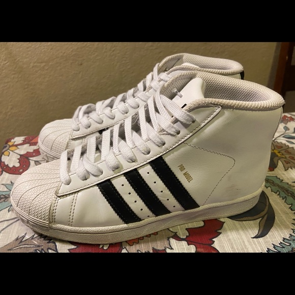adidas | Shoes | Adidas Pro Model Hitops | Poshmark